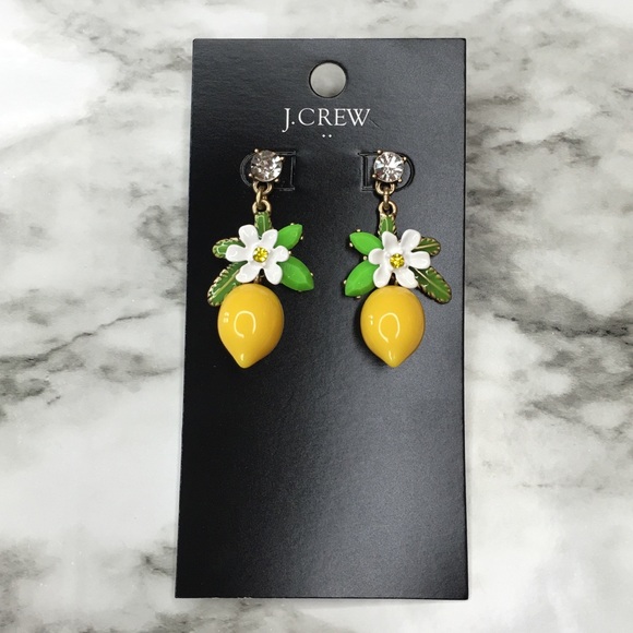 J. Crew | Jewelry | Nwt Jcrew Lemon Drop Earrings | Poshmark